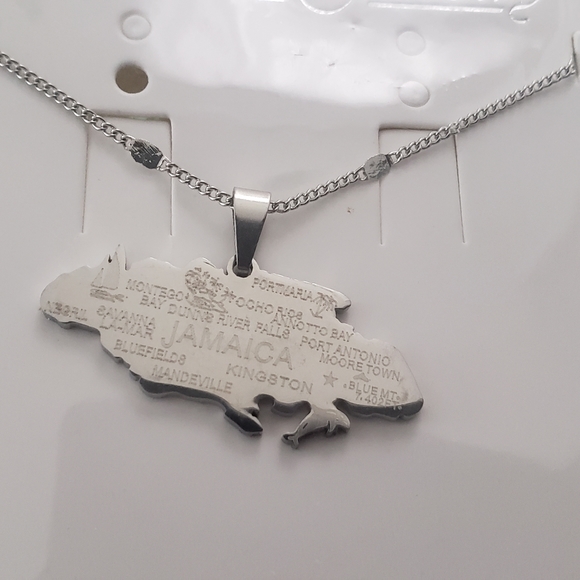 Jewelry | Jamaica Map Chain | Poshmark